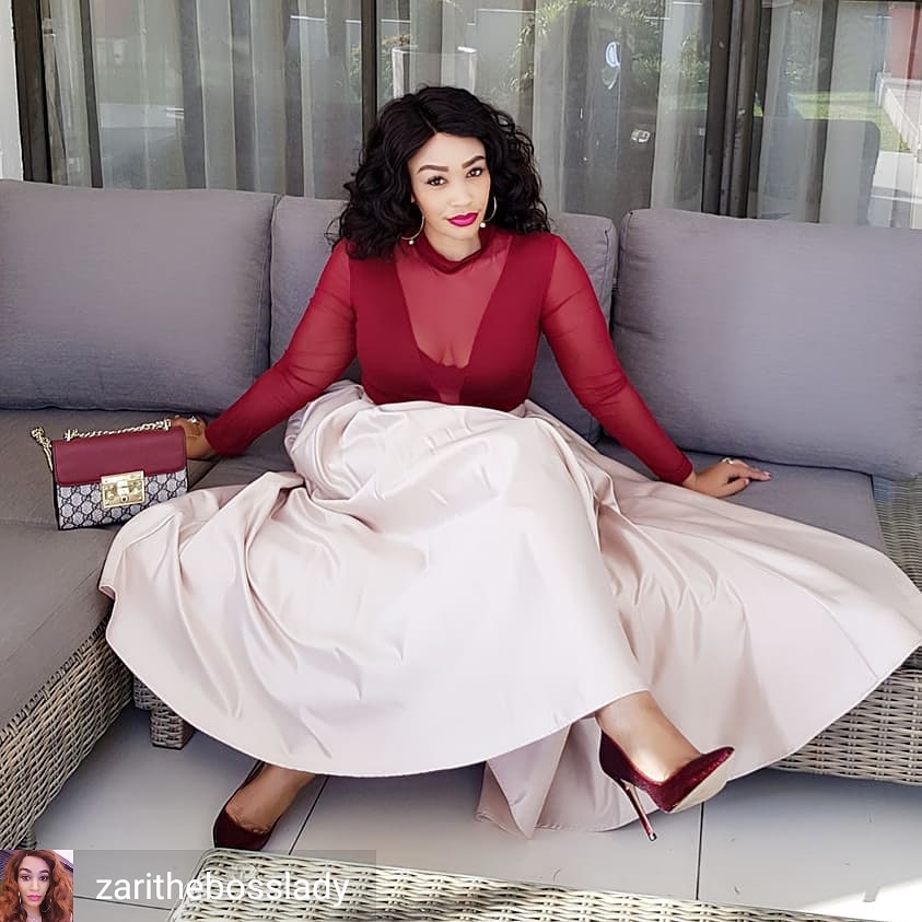Yes! Zari goes to church! - alphaigogo.com